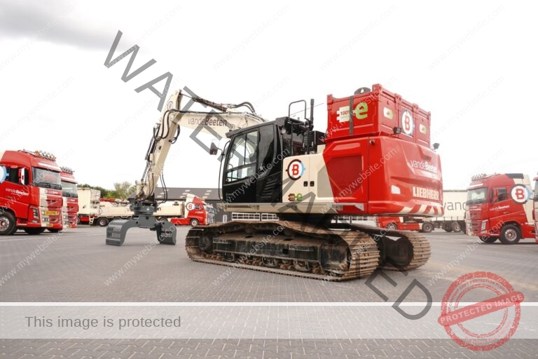 Liebherr 922E electric crawler excavator - Urban Mobility Systems